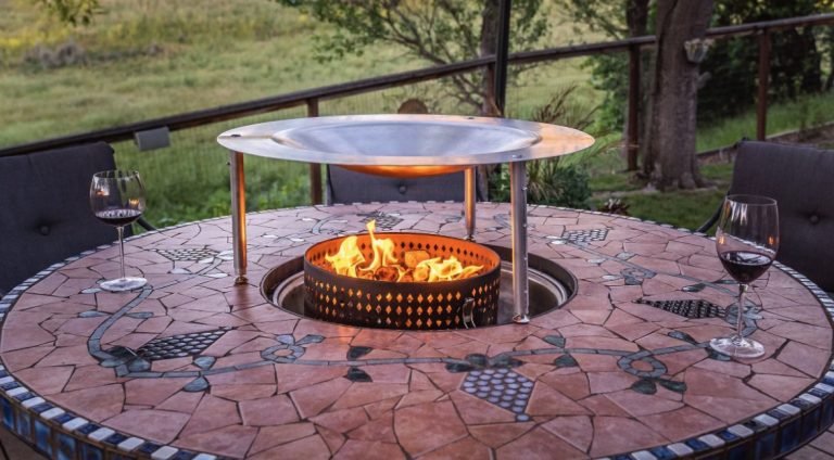 How to Build a Fire Pit Heat Deflector – Nels Garage